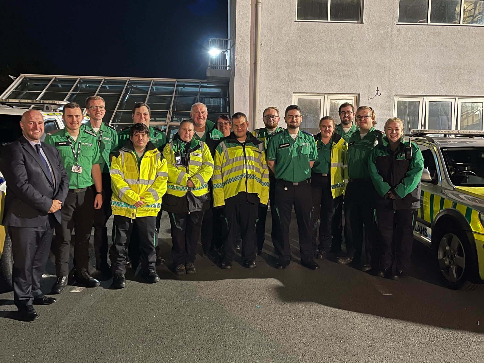 St John Ambulance Cymru keep Aberystwyth students safe